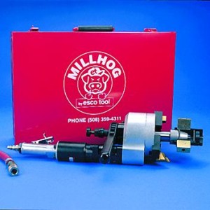 esco MINI MILLHOG PIPE BEVELING MACHINE
